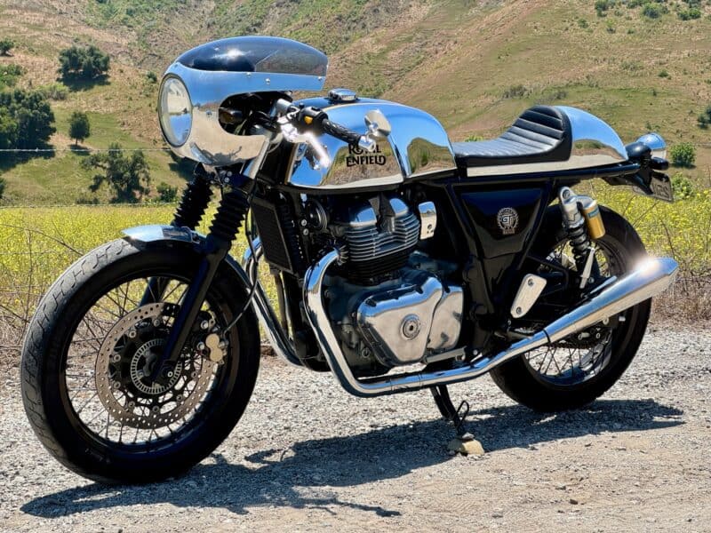 Cafe Racer Fairing | Royal Enfield - Aluminium Small Fairing | Omega Racer