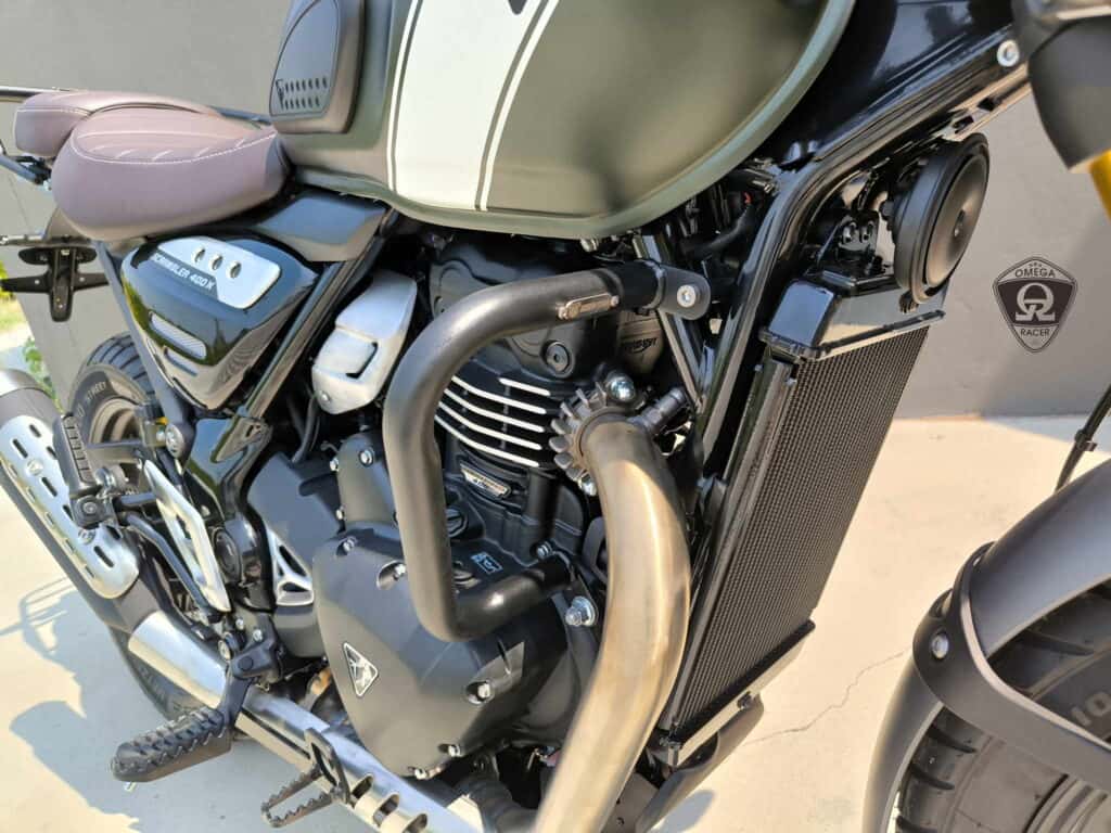Triumph Speed/Scrambler 400 - Crash Bars | Omega Racer Custom Parts Store