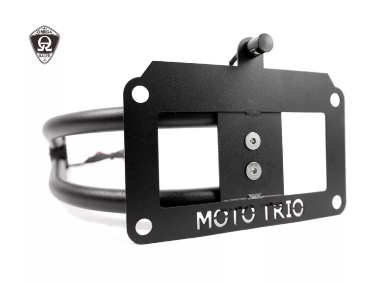 MotoTrio Swingarm Mounted Plate Bracket | Triumph Thruxton | Omega Racer