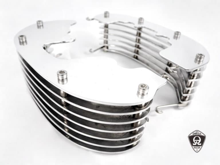 Yamaha SR500 Custom Parts | Engine Cooling Fins | Omega Racer